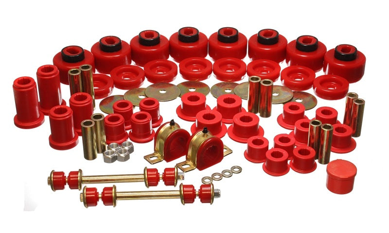 Energy Suspension 01-06 Chevy Silverado 4WD Red Hyper-flex Master Bush