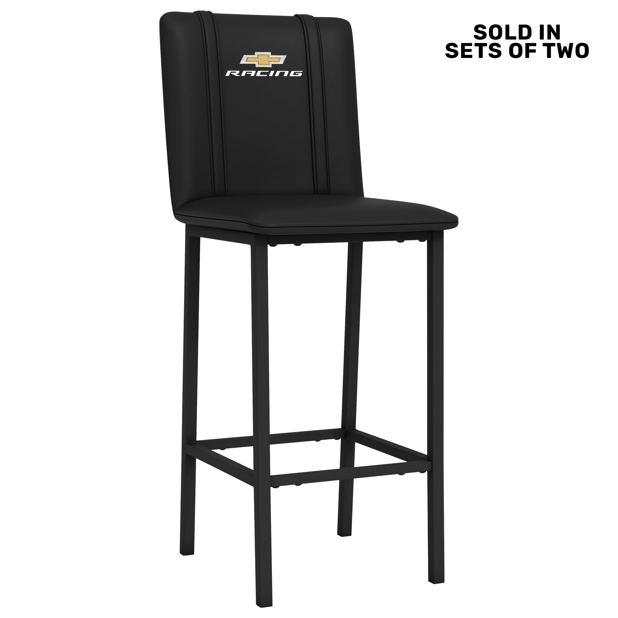 Bar Stool 500 with Chevy Racing Logo Set of 2 | Truck Store Online