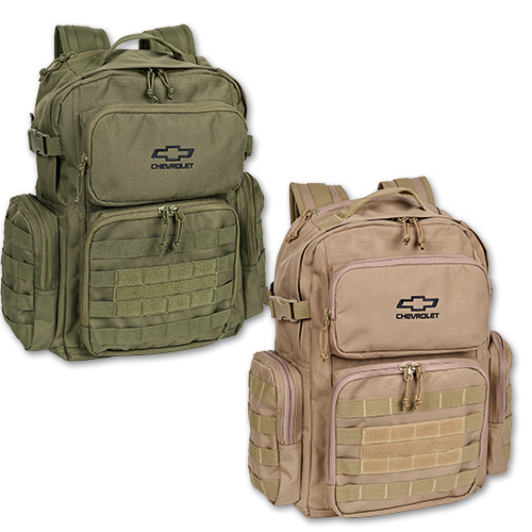 Chevrolet Bowtie Military Tactical Backpack | Truck Store Online
