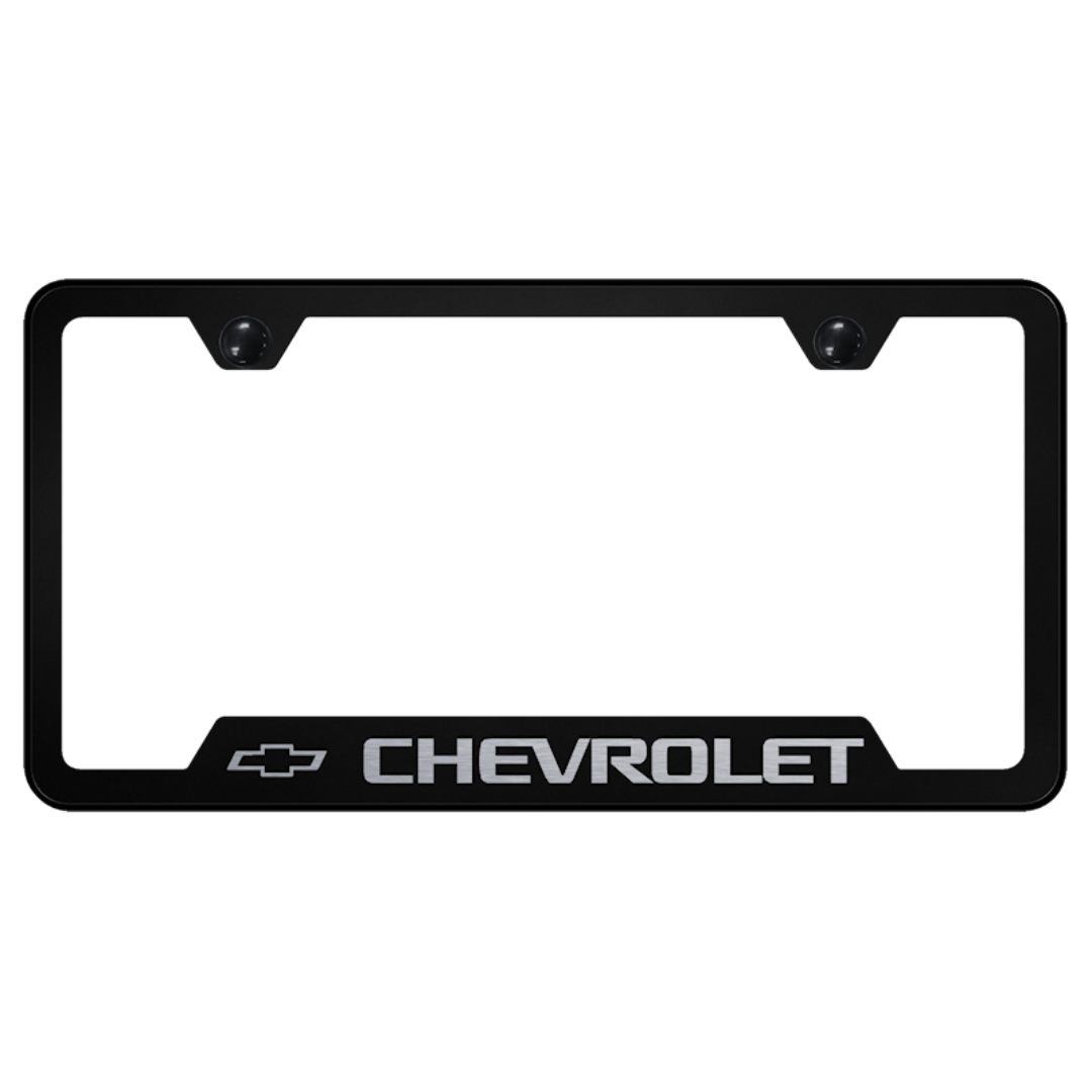 Chevrolet Stainless License Plate Frame | Truck Store Online