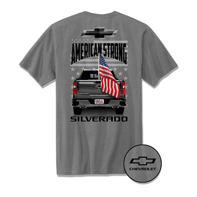 Chevrolet Silverado American Strong Tee | Truck Store Online
