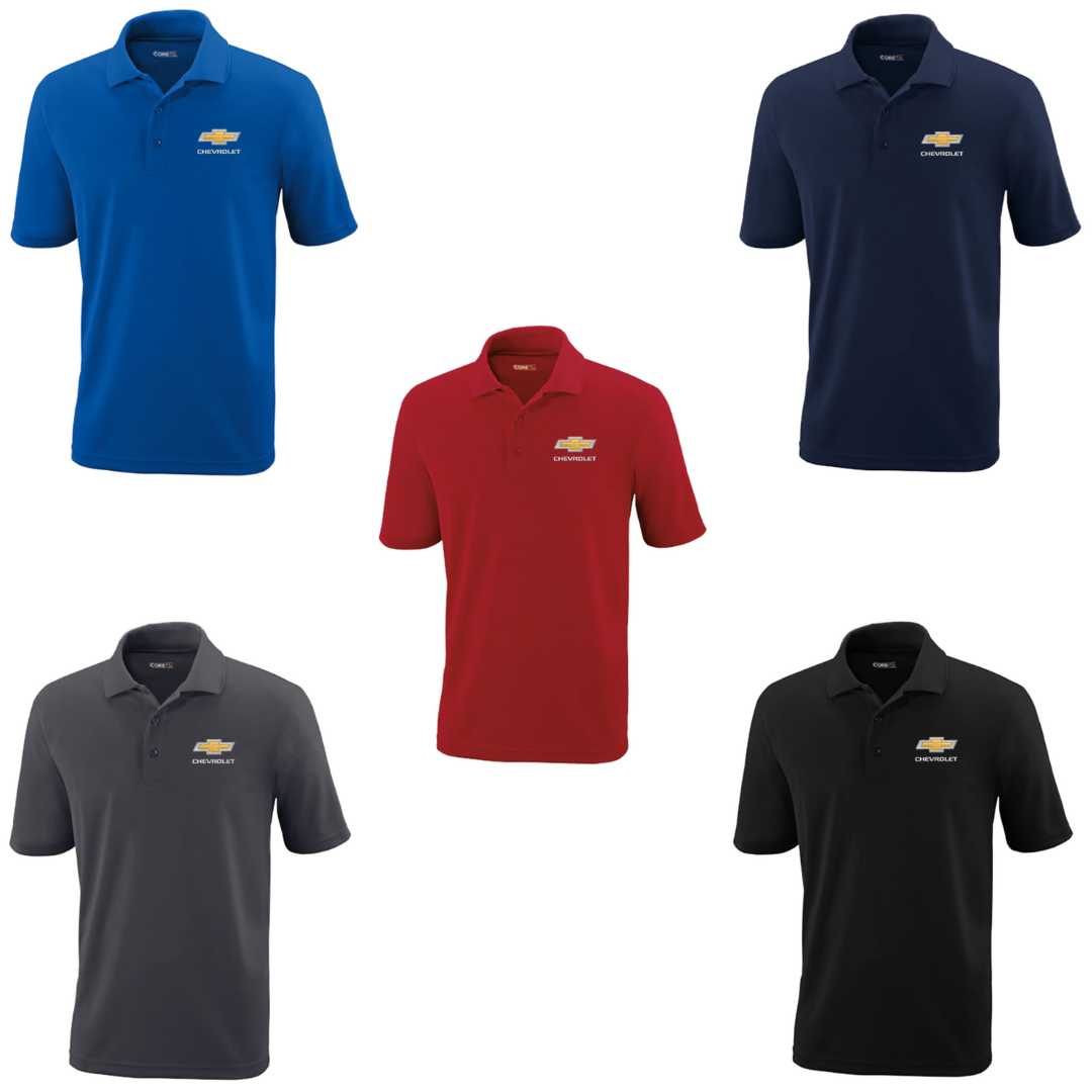 Chevrolet Gold Bowtie Performance Pique Polo | Truck Store Online