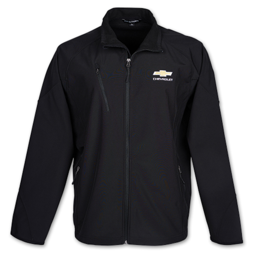 Men's Chevrolet Gold Bowtie Soft Shell Jacket | Truck Store Online