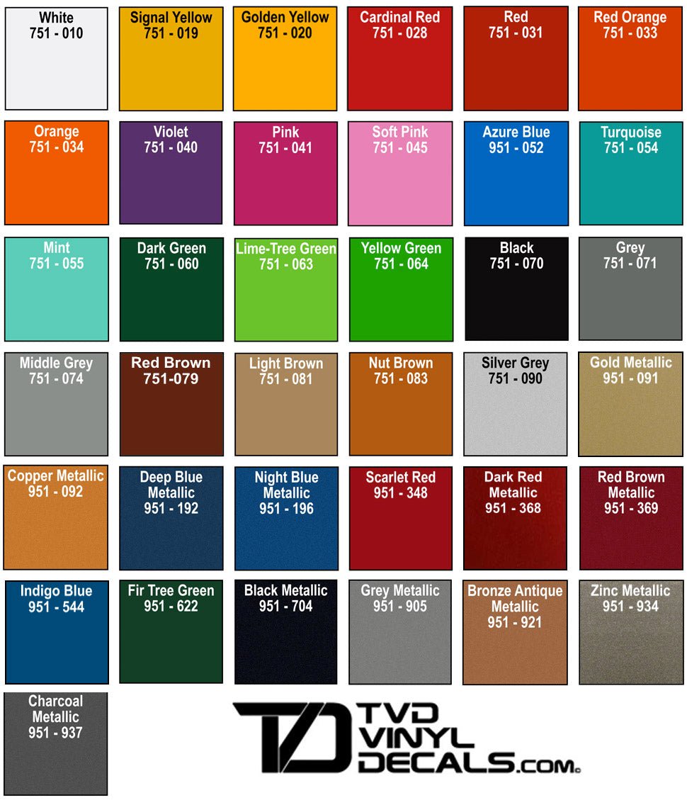 TVD Vinyl Decals – TruckStoreOnline.com