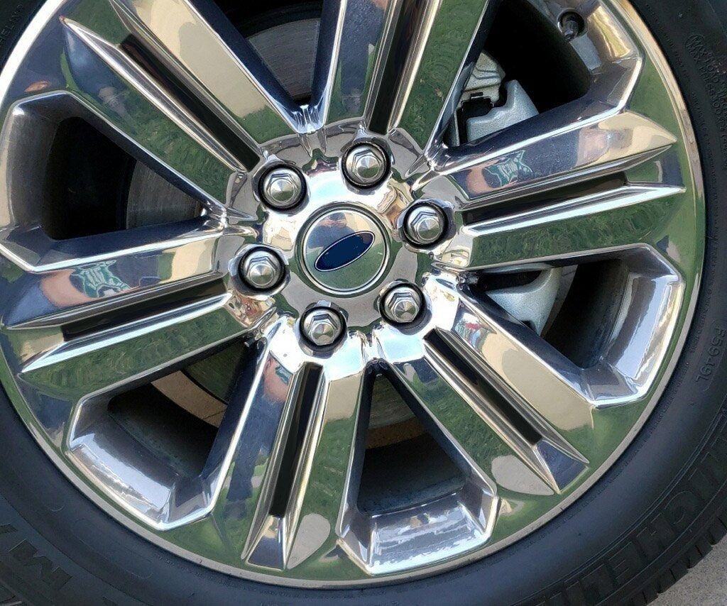 Premium Cast Vinyl Decal Inserts for F-150 Lariat Wheels (Model ALY101